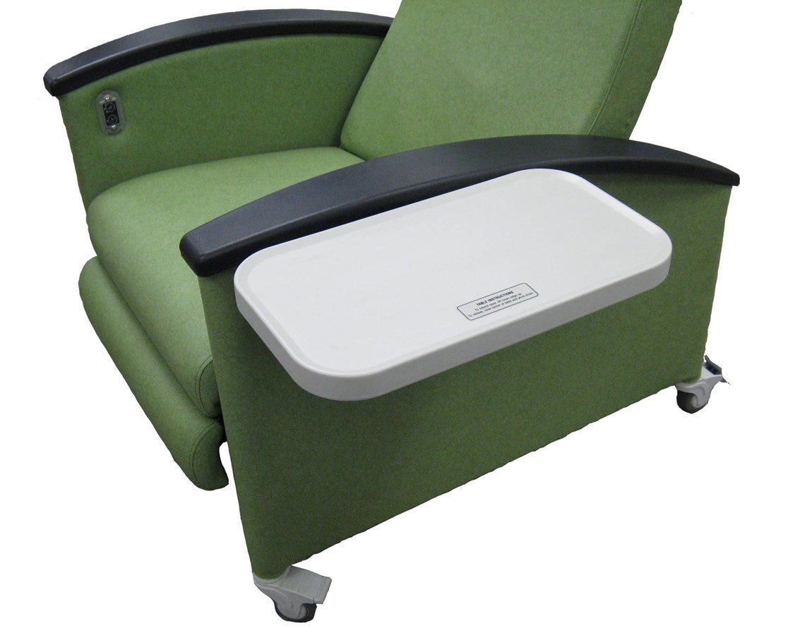 Fold-Down Side Table - Left Side — Tiger Medical