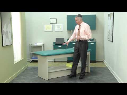 Clinton Classic Treatment Table w/ Shelf & Adjustable Back - Save at ...